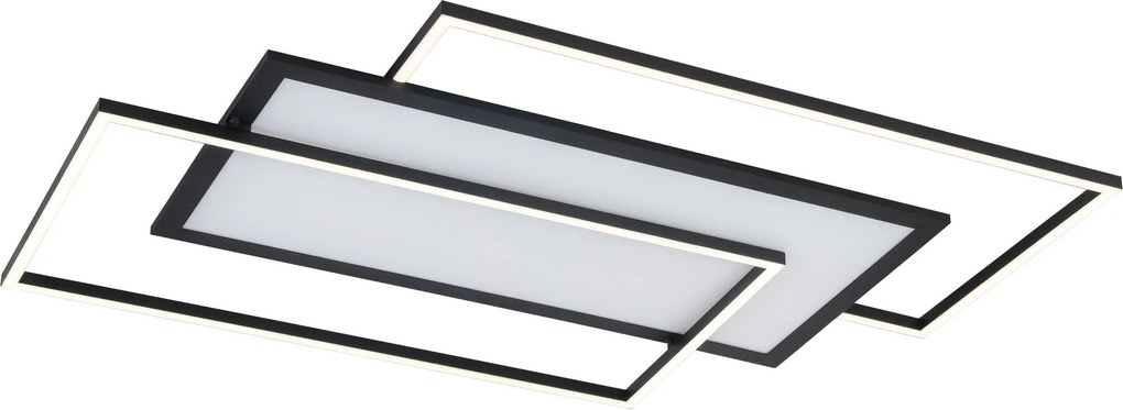 XXXLutz STROPNÍ LED SVÍTIDLO, 80/50/6 cm Novel - Stropní svítidla - 008227132901