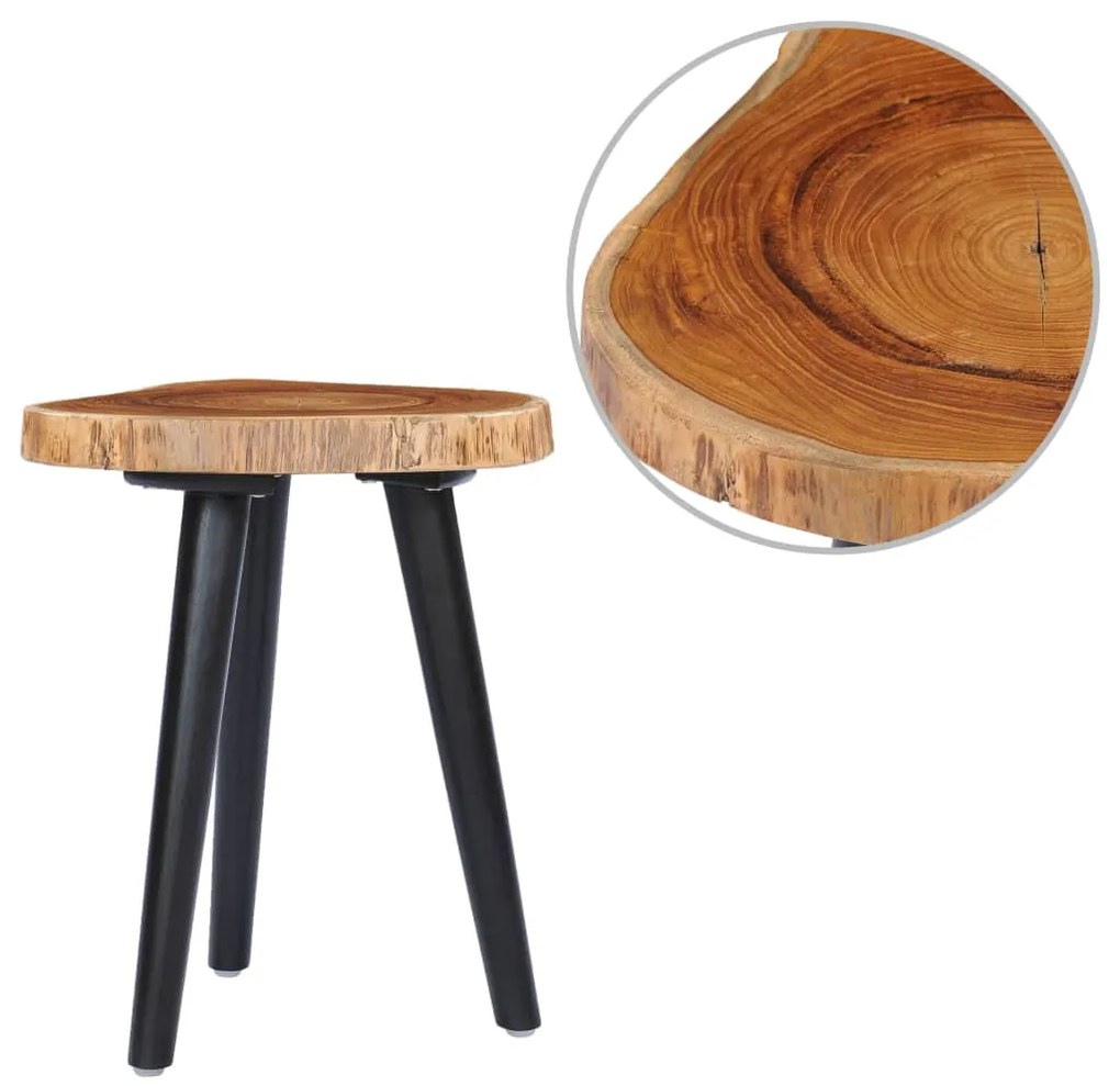 Konferenční stolek 40 x 45 cm masivní teak 281650