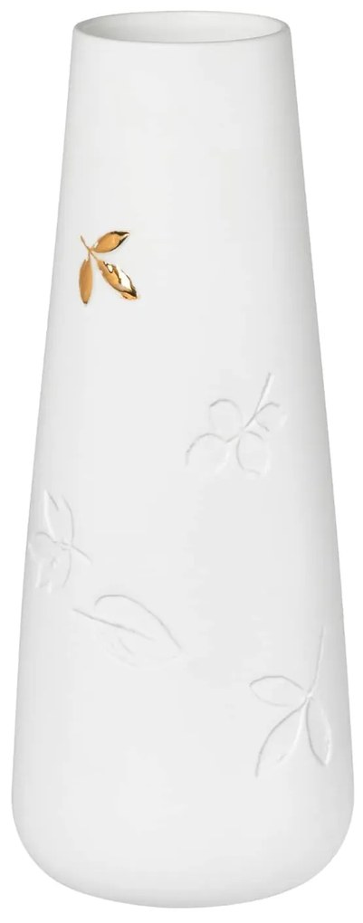 räder Porcelánová váza Flower 21 cm, bílá barva, porcelán