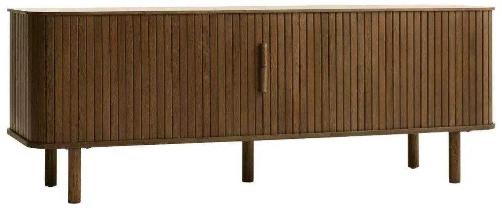 Designový TV stolek Parveen 160 cm kouřový dub