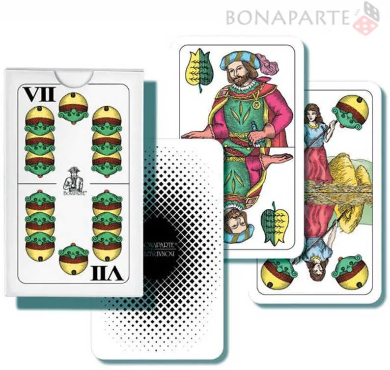 BONAPARTE HRA Karetní Mariáš dvouhlavý papírová krabička *SPOLEČENSKÉ HRY* 26000172