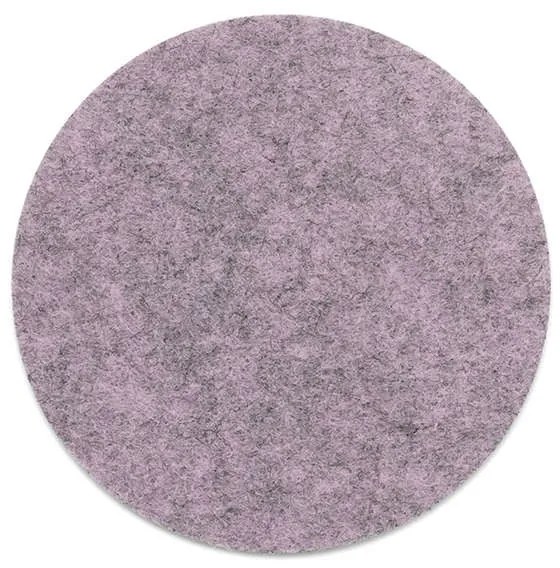KELA Podtácky plstěné Alia pr. 10 cm růžová 4 ks KL-12308