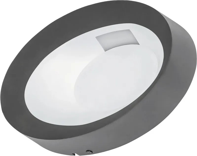 Rábalux Bangkok 8079 led venkovní nástěnné svítidla  šedý   kov   LED - 1 x 6W   IP54