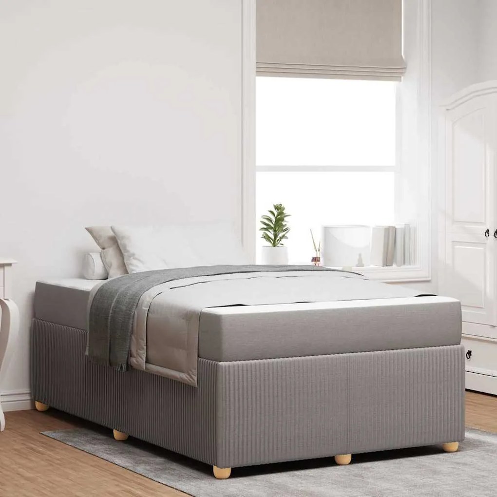 Rám postele Taupe 120 x 200 cm textil 3398383