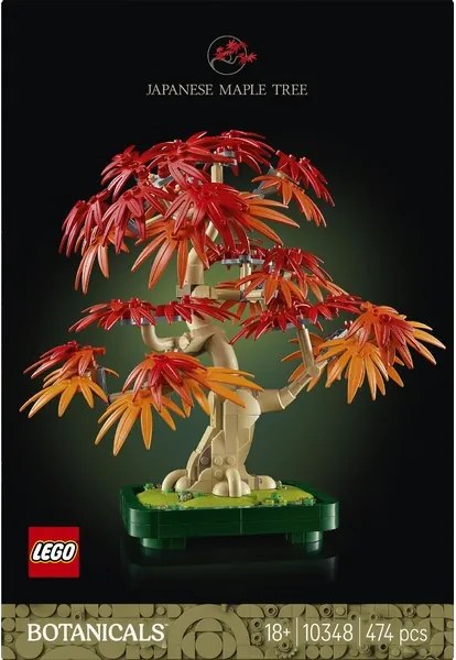 LEGO Botanicals 10348 Bonsaj – Japonský červený javor