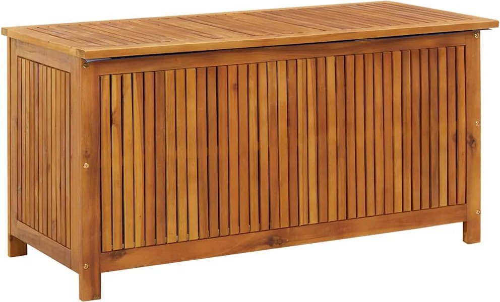 Zahradní úložný box 113 x 50 x 58 cm masivní akáciové dřevo 316678