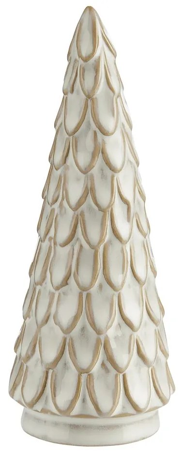 X-MAS Jedle 16 cm - krémová
