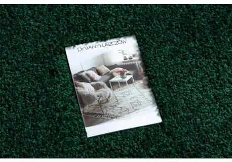 Dywany Luszczow Kusový koberec SOFFI shaggy 5 cm láhev zelená Rozměr koberce: 180 x 270 cm