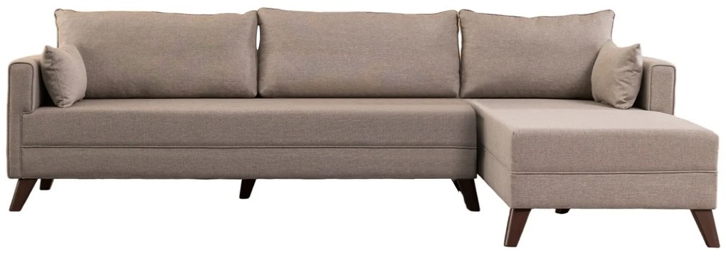 Atelier del Sofa Rohová sedací souprava Bella Corner Sofa Right 1 - Cream, Krémová