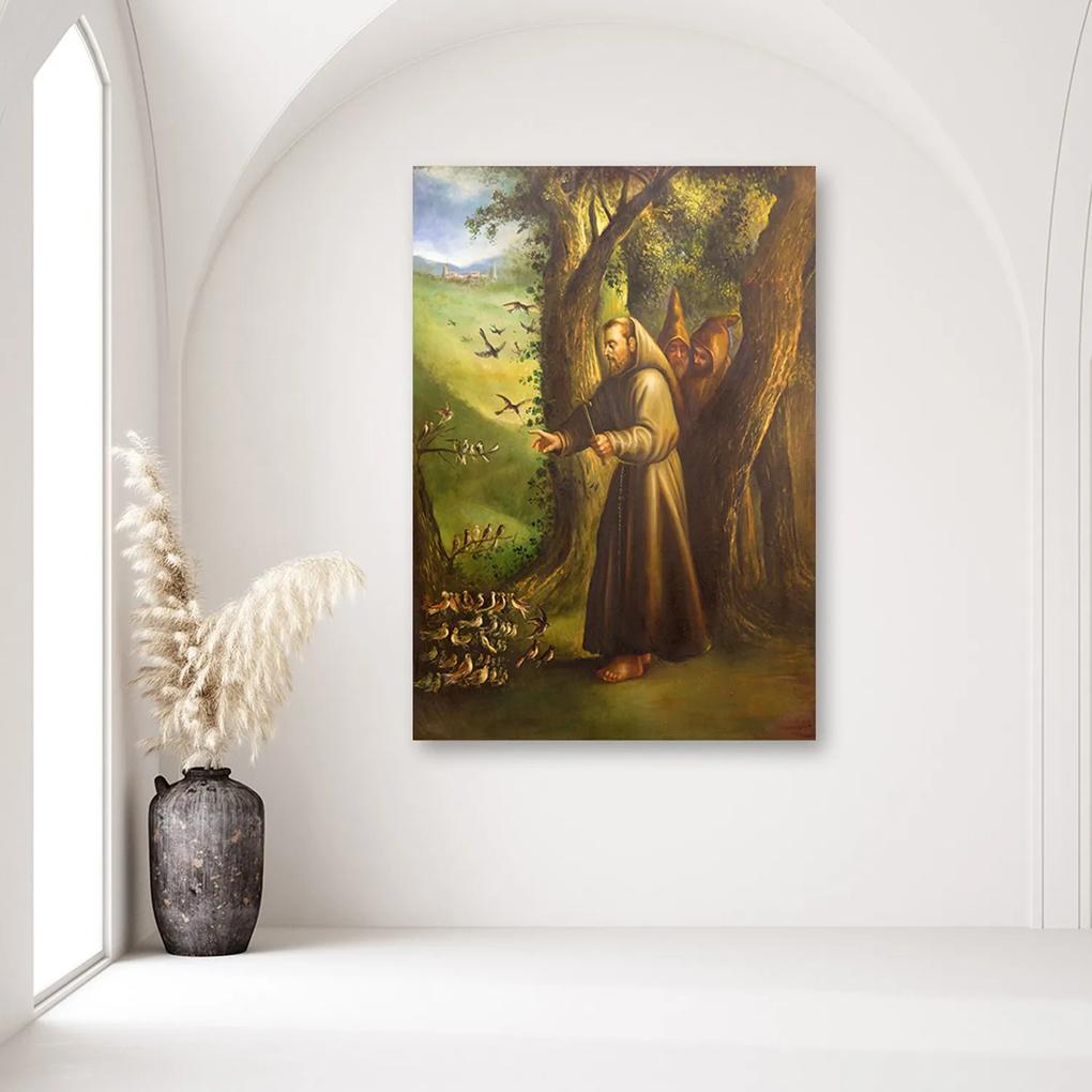 Gario Obraz na plátně Svatý František z Assisi Rozměry: 40 x 60 cm