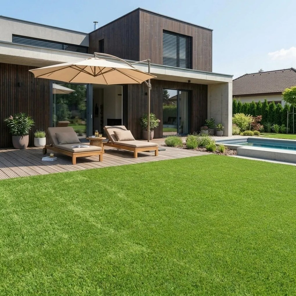 Artificial grass specialists, Umělá tráva Princess, vyříznout kruh, šíře 4m, zelená