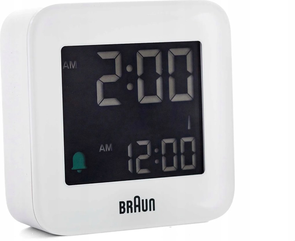 Budík Braun BC08W-DCF Alarm Snooze Rádio Ovládání