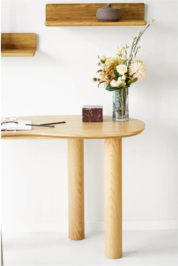Šedá skleněná váza (výška 20 cm) – House Nordic