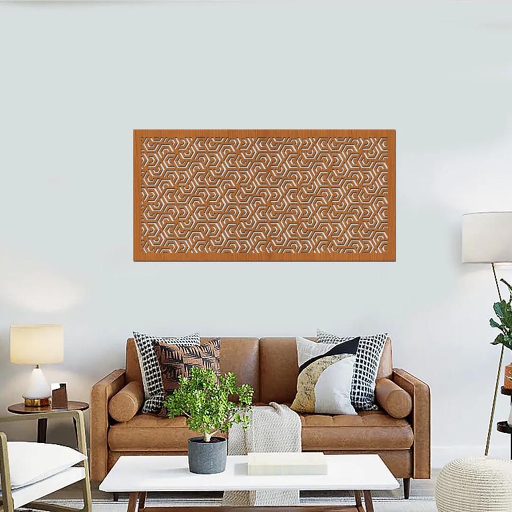 dřevo života Dekorační panel na stěnu LITTLE C Rozměry (cm): 40x80, Barevný vzor: Bílá