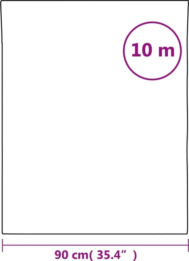 vidaXL Okenní fólie statická matná průhledná 90 x 1 000 cm PVC [155818] Barva: Bílá