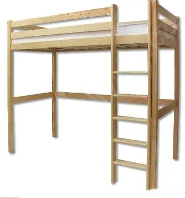 Drewmax Dřevěná postel 90x200 LK135 borovice