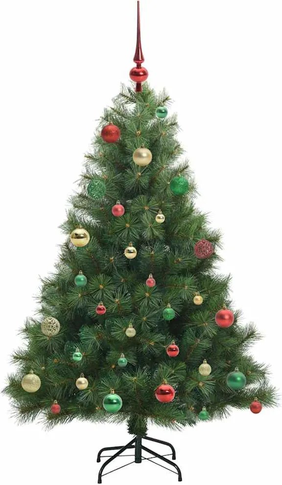 Umělý vánoční stromeček s stojanem Zelená 150 cm PE a PVC 3397778