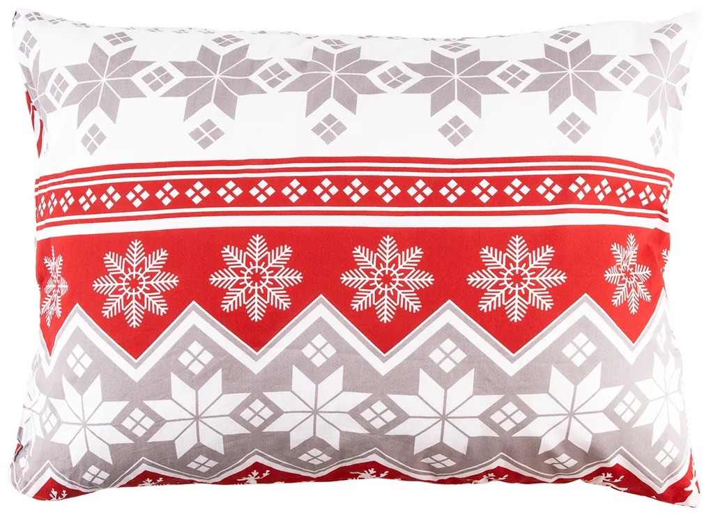 4Home Vánoční povlak na polštářek Red Nordic, 50 x 70 cm