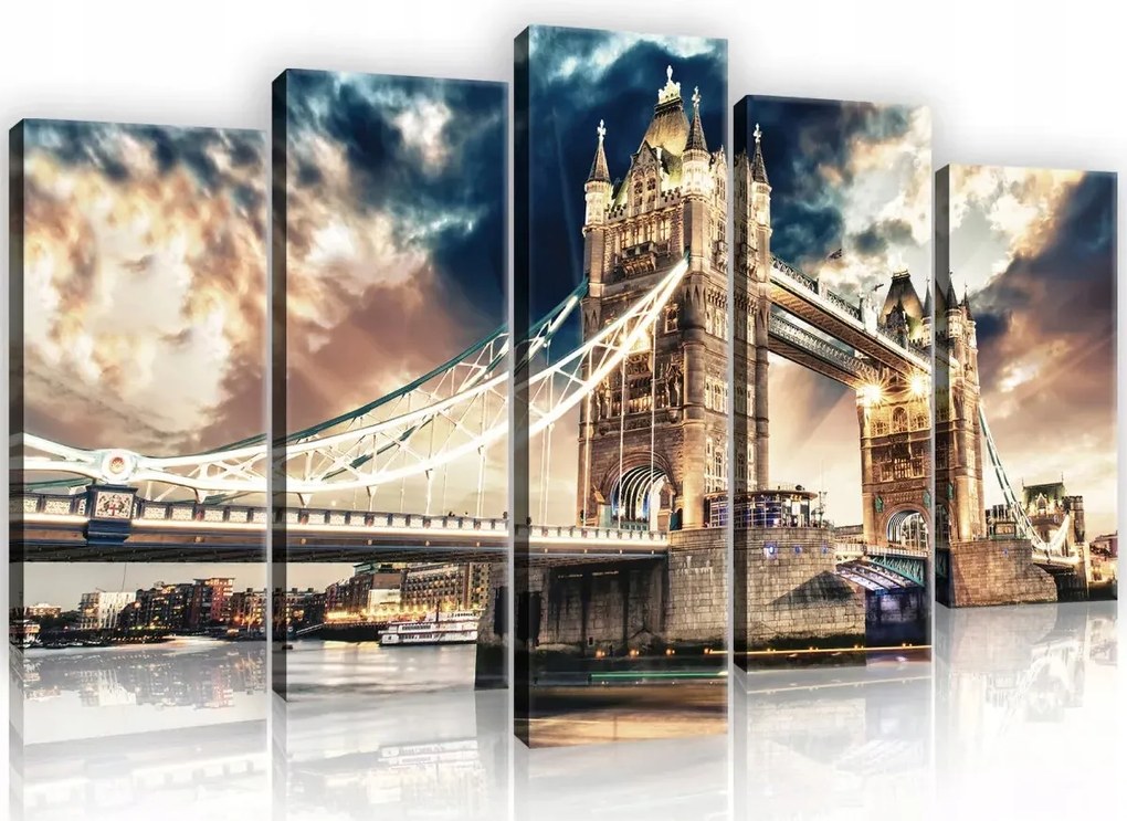 Obraz Na Plátně Canvas 100x60 Londýn Tower Bridge