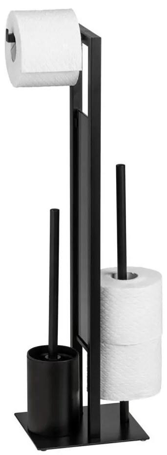 WENKO 23708100 - WC kartáč RIVALTA 18x70 cm černá 23708100
