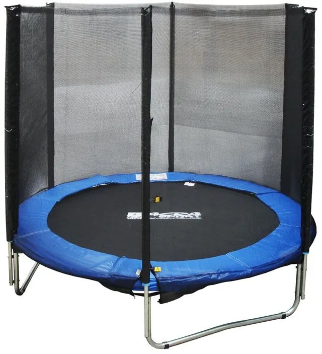 Zahradní trampolína s ochrannou sítí - 244 cm