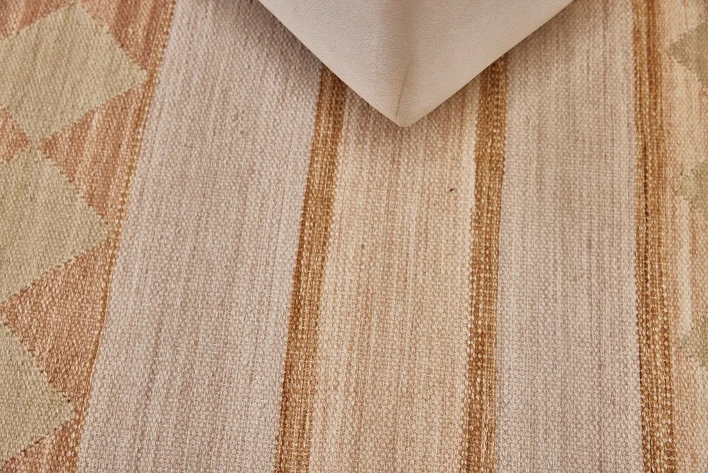 Diamond Carpets India, Ručně vázaný kusový koberec Cosmati DESP P121 Beige Mix, 240x300, béžová, chodba / předsíň