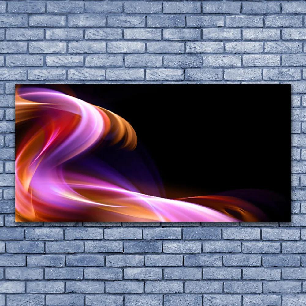 akrylový obraz Abstrakce Vlna Umění 120x60 cm