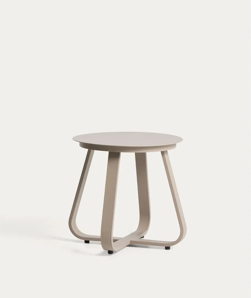 Kovový kulatý zahradní stolek ø 48 cm Tamaris – Kave Home