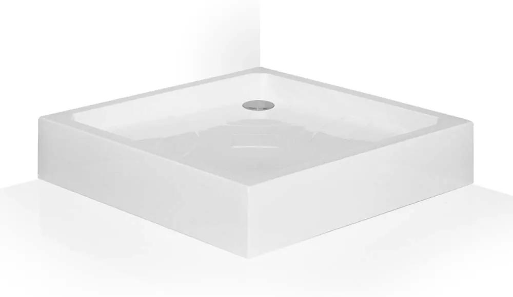 Roth COLA-P 900 čtvercová sprchová vanička 90 x 90 x 17 cm 8000023 akrylátová bílá