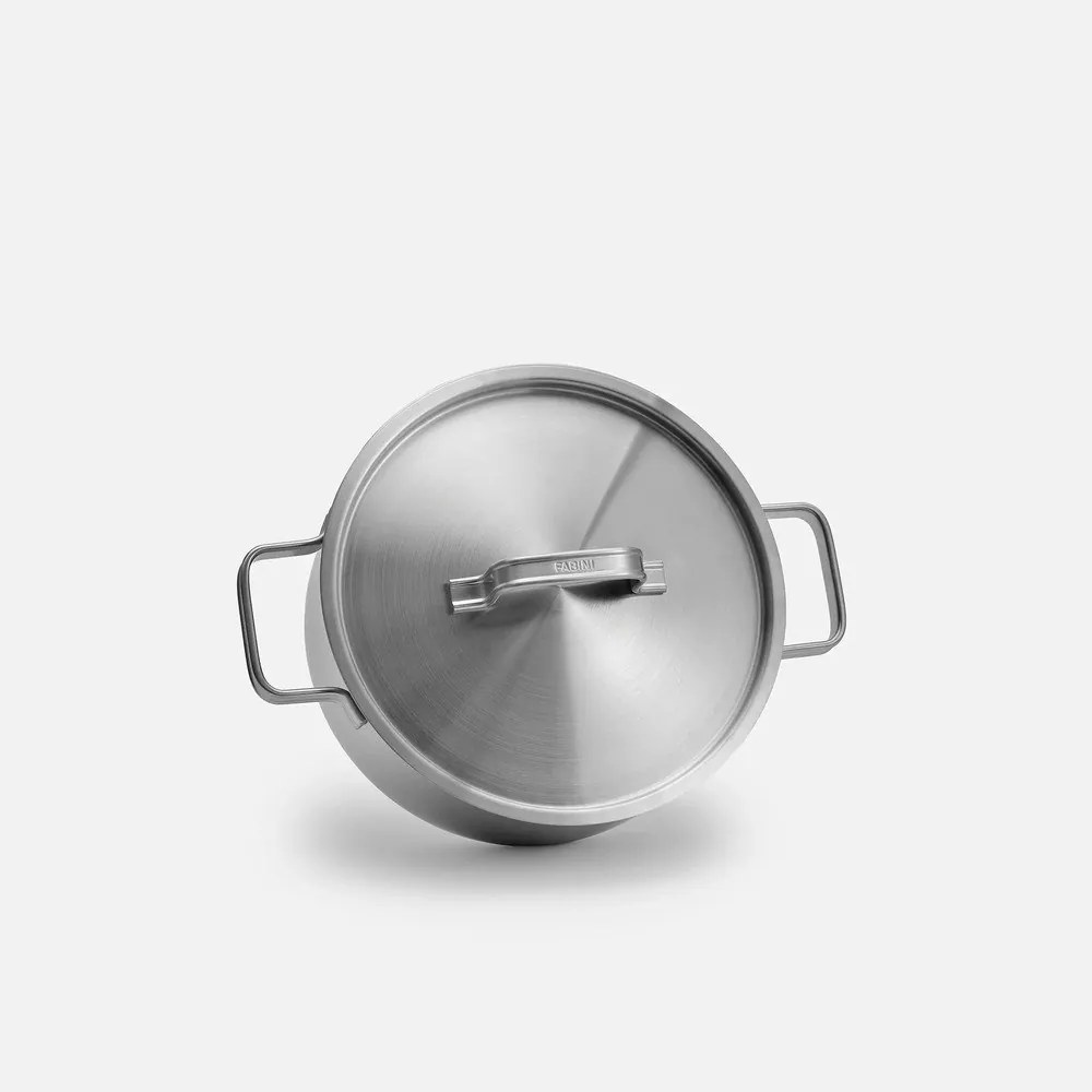 Nerezový kastrol s pokličkou 4 l Lucca 4.0 Standard – FABINI
