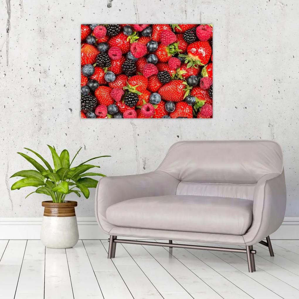 Skleněný obraz - Ovocná nálož (70x50 cm)