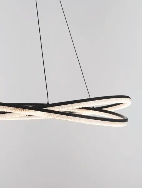 Designový lustr Ophelia černá