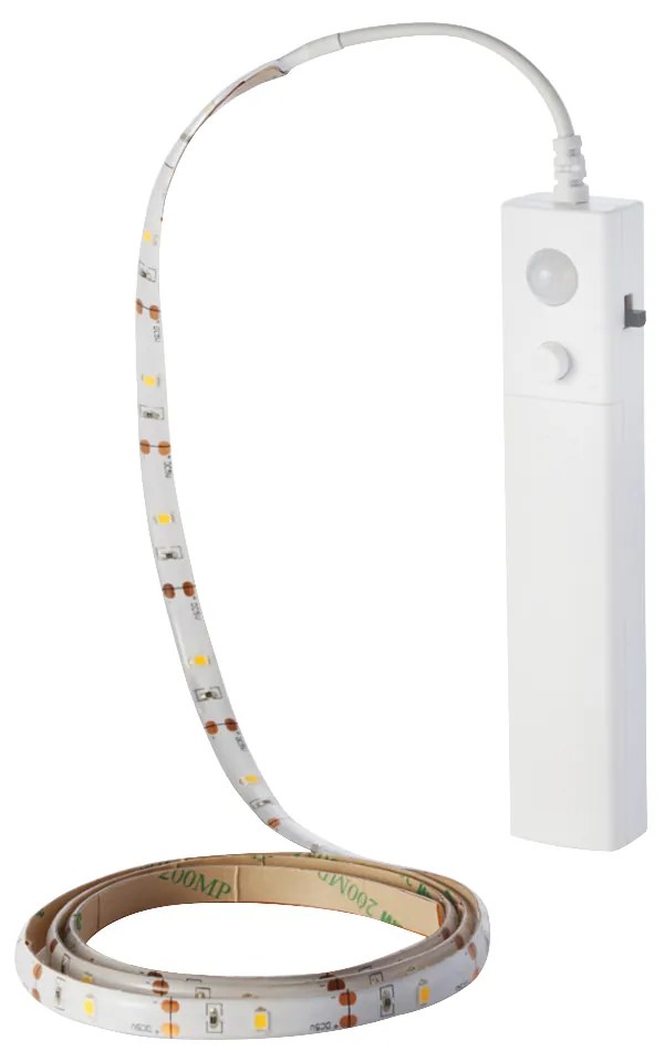 LED pásek s pohybovým senzorem 1M 2,4W (4XAAA), VT-8082, V-TAC barevná teplota: denní bílá SKU2574