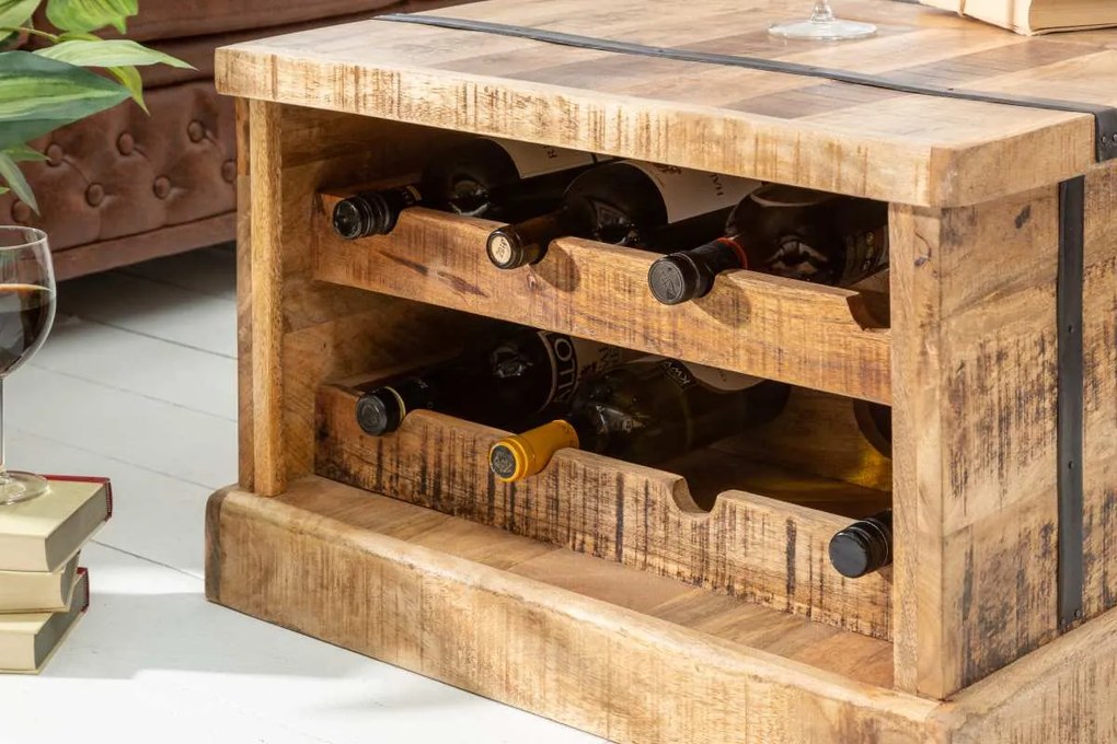 Konferenční stolek Winebar, 100 cm, mango