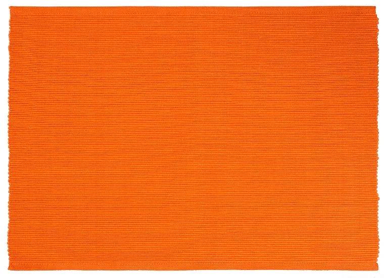 SCANquilt prostírání KVARTET 4 ks oranžová prostírání cca 30 x 45 cm