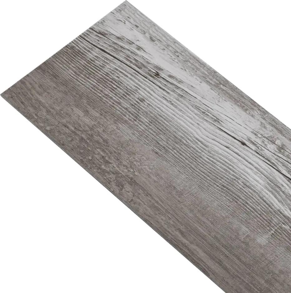 vidaXL Podlahová krytina PVC 5,02 m² 2 mm samolepicí [146601] Barva: bělená