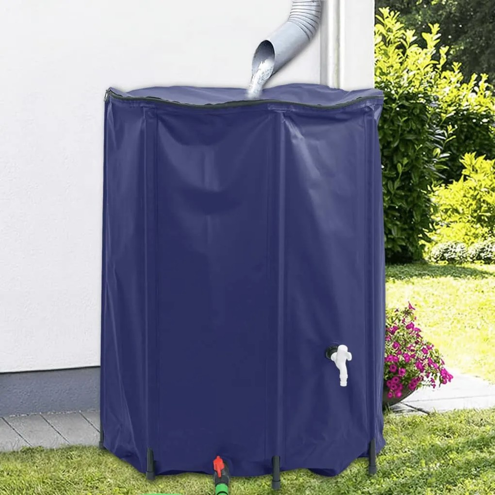 Nádrž na vodu s kohoutkem skládací 1 350 l PVC 156008