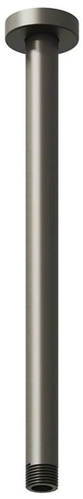 Ravak - Sprchové rameno stropní, 30 cm, kartáčovaný grafit X07P701