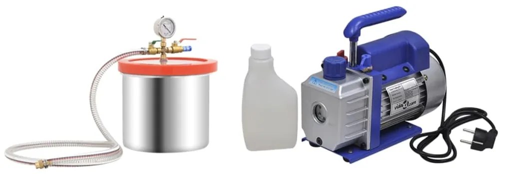 Vakuová komora s jednostupňovým čerpadlem 7,4 l 3100545