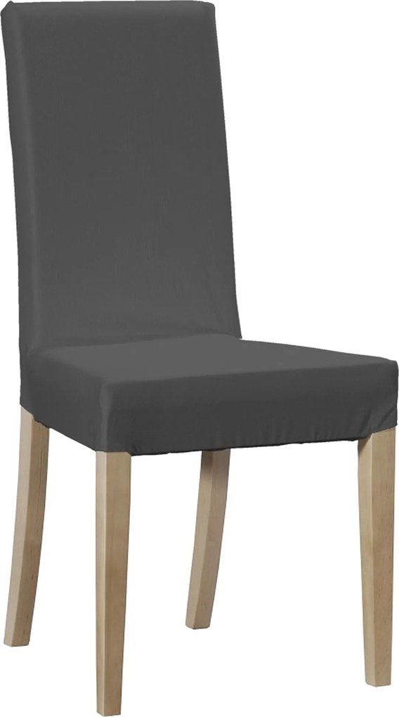 Potah na židli IKEA Harry, krátký barva šedá