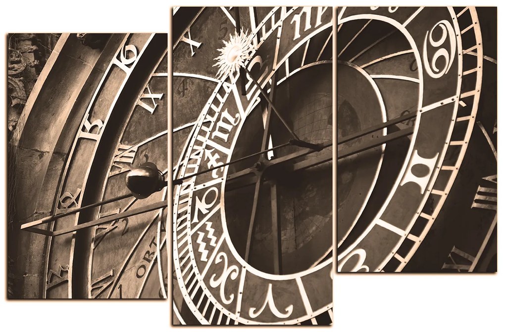 Obraz na plátně - Pražský orloj 1113FD (120x80 cm)