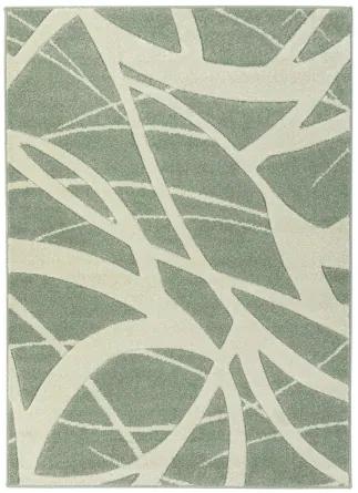 Koberce Breno Kusový koberec PORTLAND 57/RT4G, Zelená, Vícebarevné, 80 x 140 cm