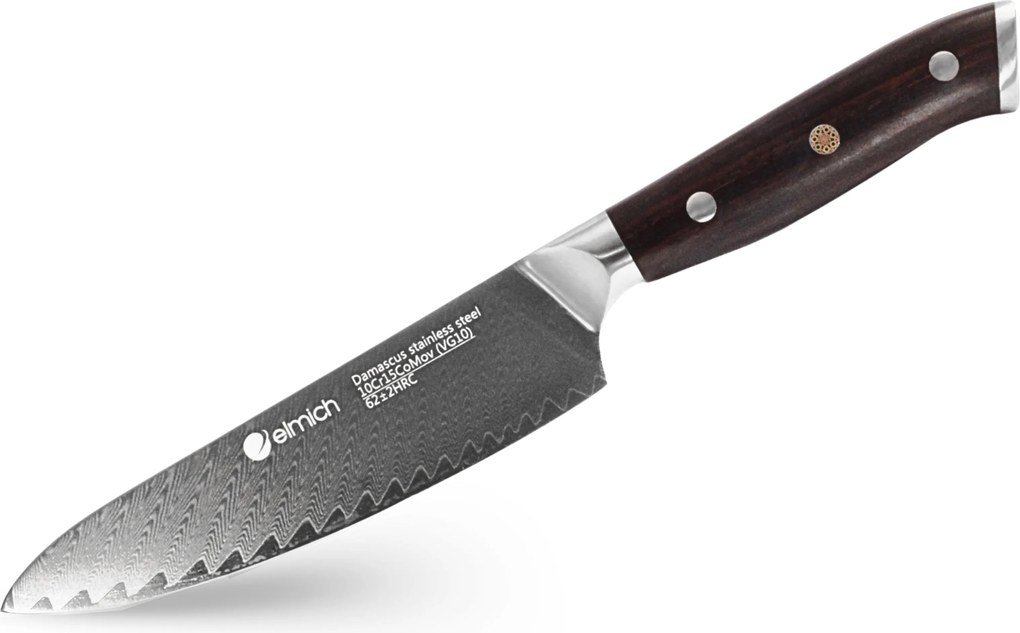 Elmich Univerzální nůž z damaškové oceli 13 cm