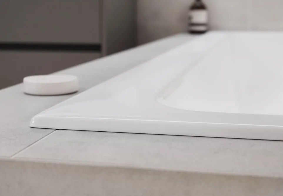 Cersanit Crea Slim akrylátová vana 180x80cm + nožičky, bílá, S301-227