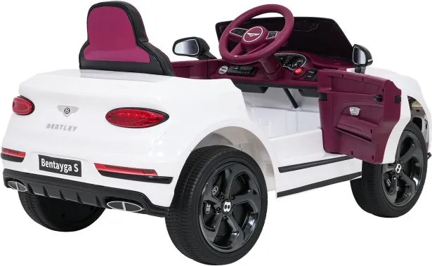 Elektrické autíčko Bentley Bentayga S bílé