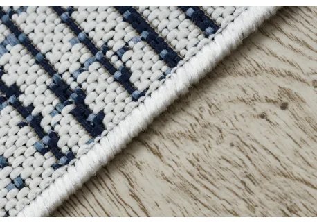 koberec COLOR 47276/396 SISAL Pásy bílý velikost 120x170 cm | krásné koberce cz