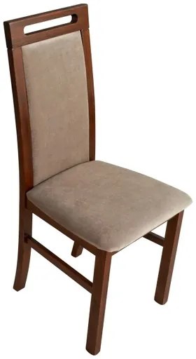 Drewmix jídelní židle ROMA 6 dřevo: černá, látka: látka