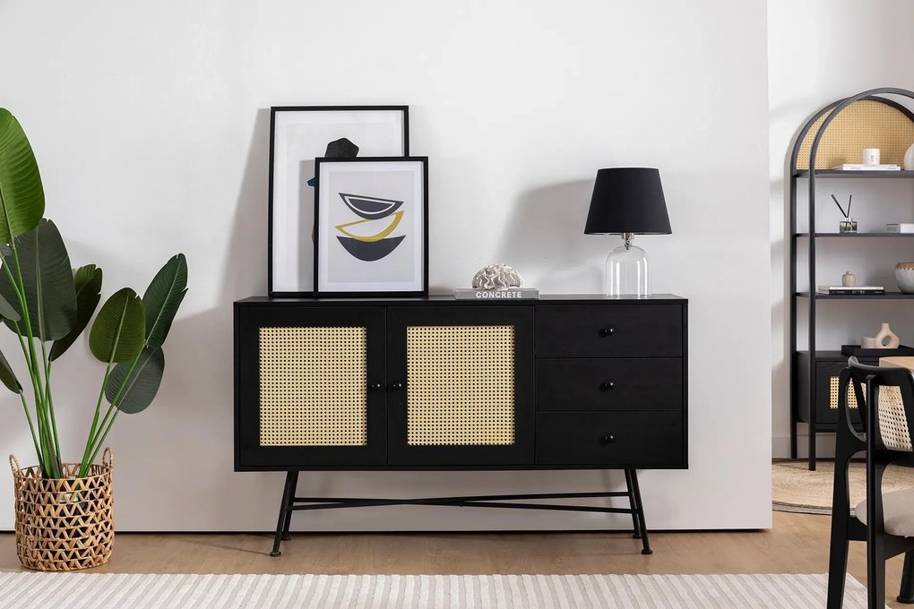 Kalune design Konzolový stolek NALA černý