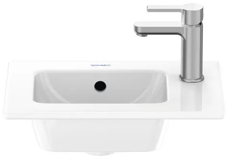 Duravit ME by Starck - Umyvátko do nábytku 430x300 cm, bílá 0723430000