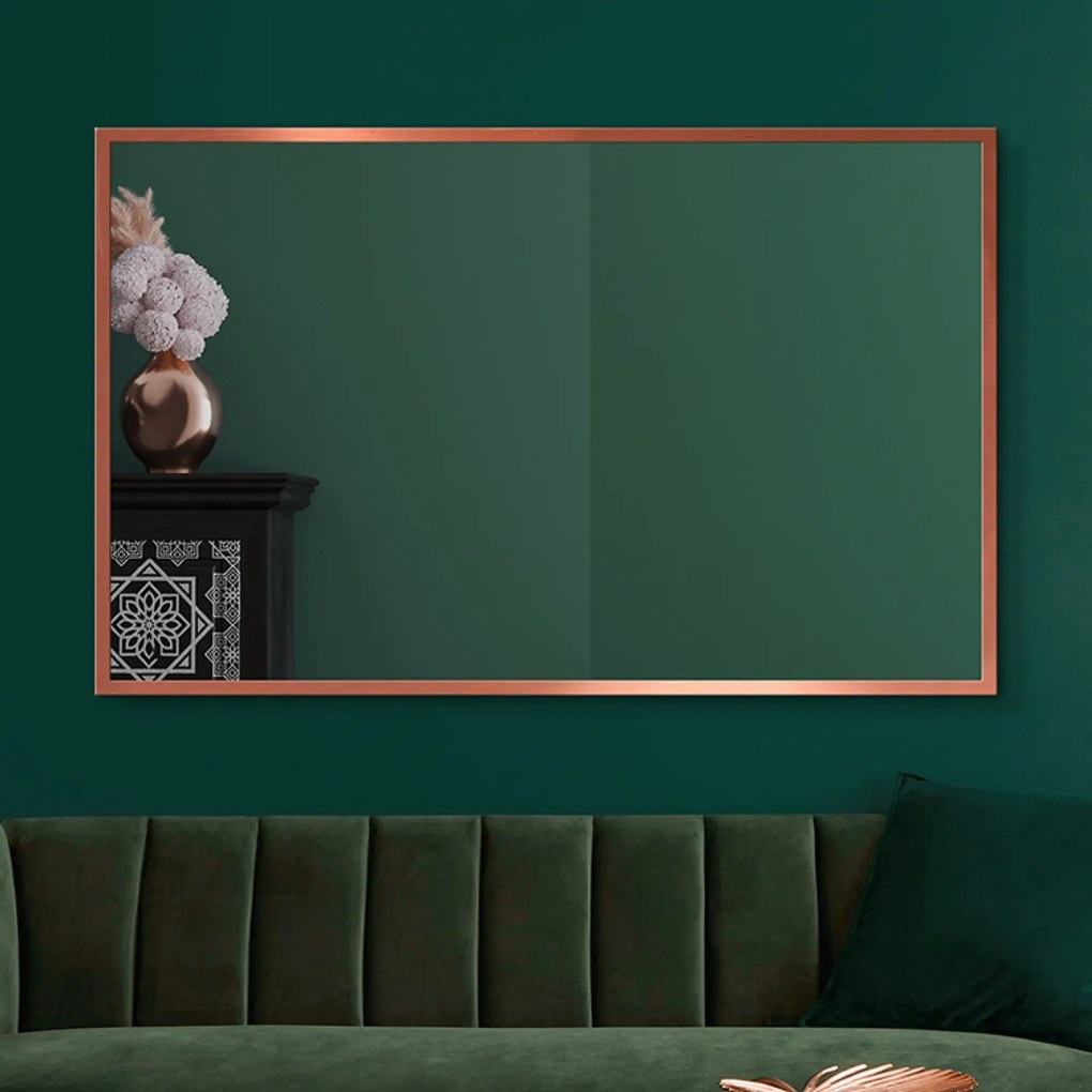Zrcadlo Forma Copper Rozměr: 50 x 100 cm